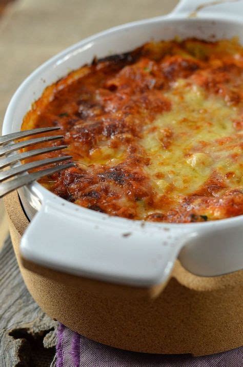 Lasagnes ricotta courgette et coulis tomate recette végétarienne