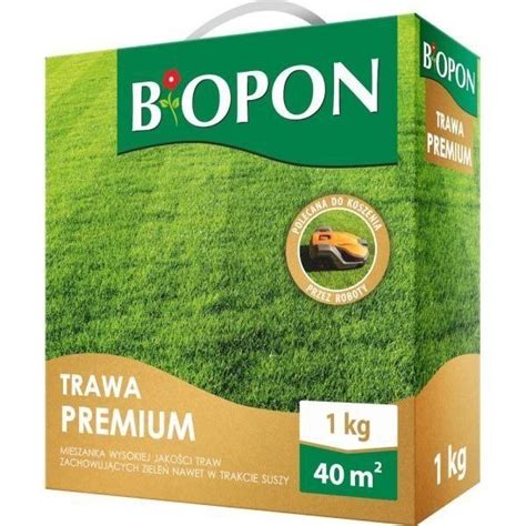 Nawóz do trawnika Bopon Trawa Premium 1 kg Biopon Sklep EMPIK