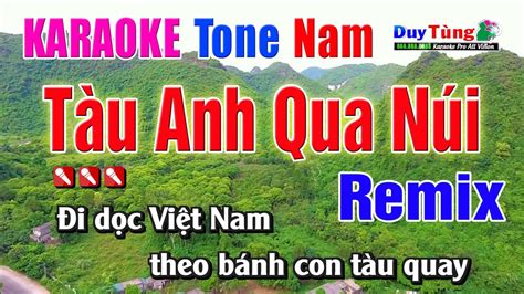Karaoke T U Anh Qua N I Tone Nam Remix Nh C S Ng Duy T Ng