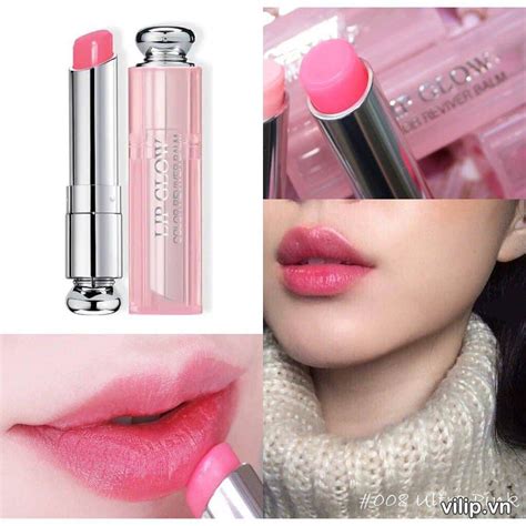 Son Dưỡng Dior Addict Lip Glow Ultra Pink 008 Màu Hồng Dâu Vilip
