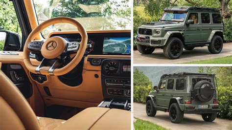 New Brabus Stealth Green Mercedes AMG G 63 4x4² Has 800 Metric Reasons