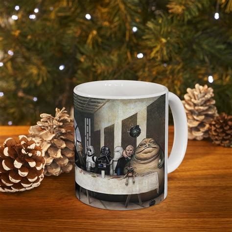Leonardo Da Vinci S The Last Supper Parody Mug Art Mug Etsy