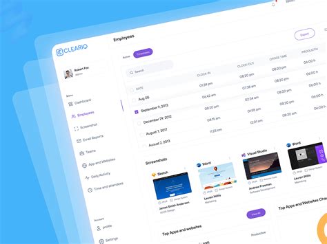 Hrm Employee Timesheet Dashboard Ui Ux Design Behance