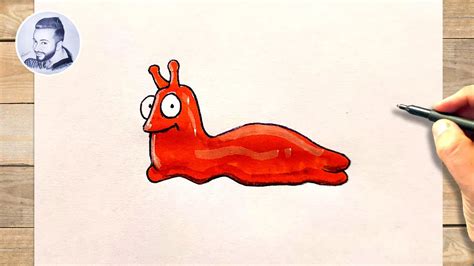 Comment Dessiner Une Limace Facile YouTube