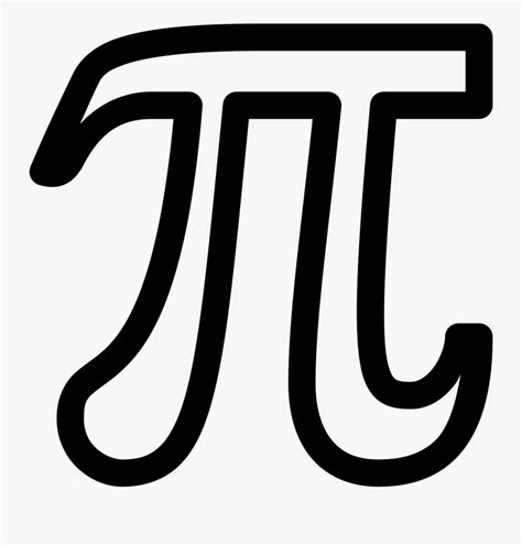 Pi Symbol Drawing