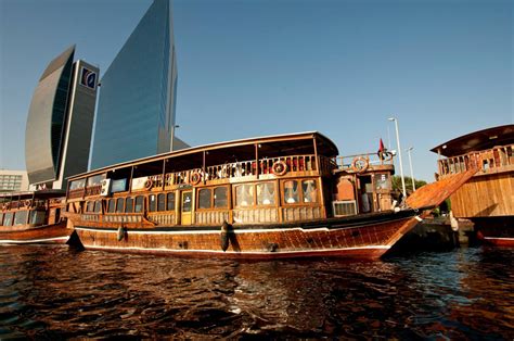 Dhow Cruise Dinner In Creek Dubai Adventures Tours And Safaris