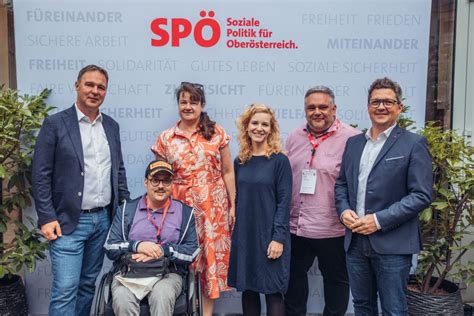 Fotos Ideenmesse SPÖ OÖ mit Andreas Babler SPÖ Bezirksorganisation Perg