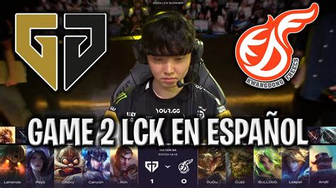 SACAN ZERI MID CONTRA EL REY DE LA LCK GEN Vs KDF Game 2 Completo