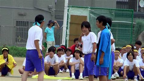 段原中学校運動会 応援合戦 青 YouTube