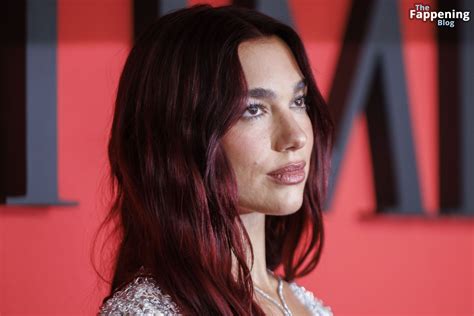 Dua Lipa Goes Braless In A Sexy Dress At The Time Gala Photos