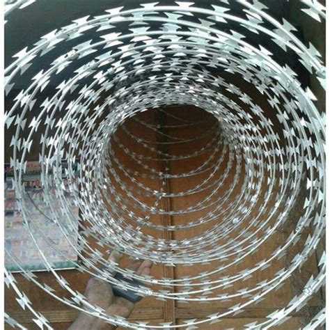Razor Wire Security Fencing Material NEWCORE GLOBAL PVT LTD