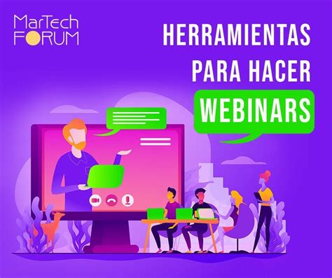Herramientas Para Hacer Webinars MarTech Forum