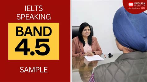 IELTS Speaking Test Sample 4 5 Band YouTube