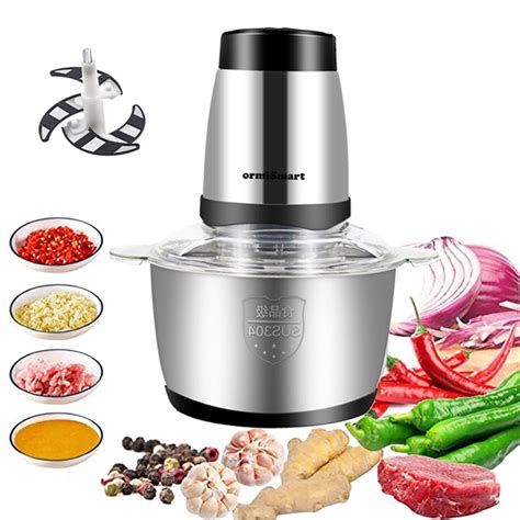 3L Picador De Alimentos Moedor De Carne Mixer Elétrica Processador