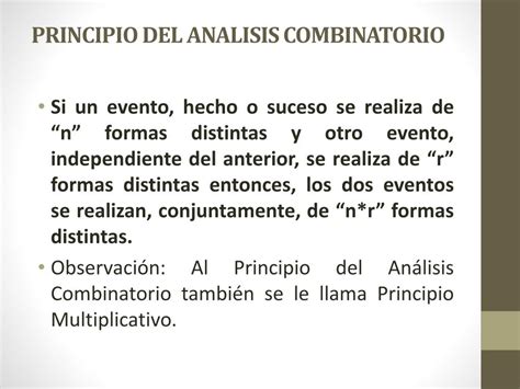 Ppt Unidad N Analisis Combinatorio Powerpoint Presentation Free