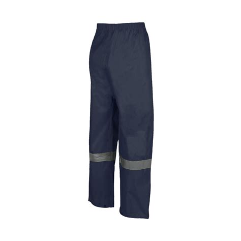 Rubberised Hi Viz Reflective Rain Suit Protekta Safety Gear