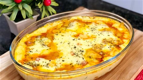 GRATINADO DE FRANGO CREME DE MILHO SUPER CREMOSO E DELICIOSO