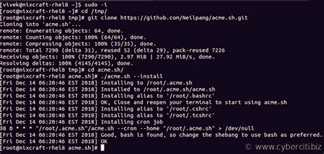 How To Secure Apache With Lets Encrypt Certificates On RHEL 8 NixCraft
