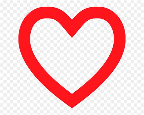 Borde Corazon Rojo Png Transparent Png Vhv