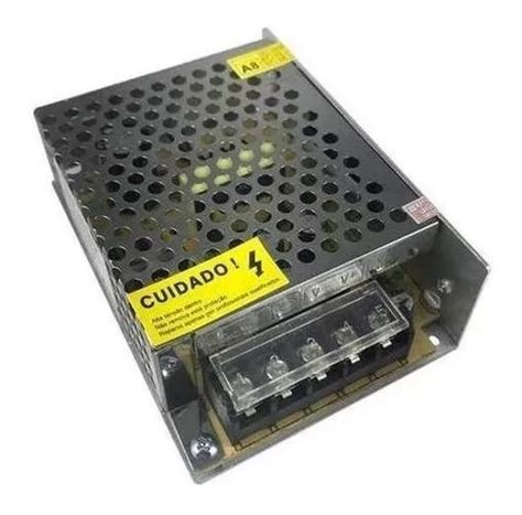 Fonte Chaveada V A W Colmeia Bivolt Cftv Fita Led Som