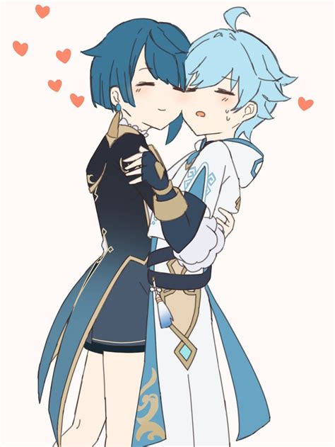 Chongyun And Xingqiu Genshin Impact Drawn By Exclamark Danbooru