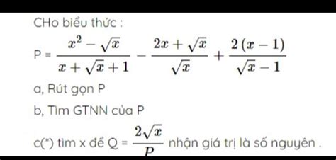 x 2 căn x x căn x 1 2x căn x căn x 2 x 1 căn x 1 CHo biểu thức
