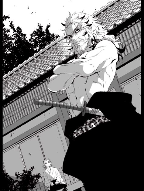 Rengoku Senjurou And Rengoku Shinjurou Kimetsu No Yaiba Drawn By