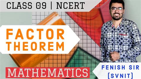 polynomial factor theorem splitting middle term ncert class 09 maths youtube