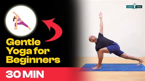 30 Min Gentle Yoga Flow For Beginners Easy Beginner Yoga Asanas