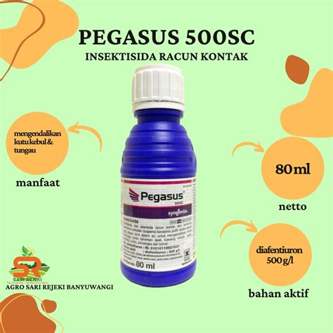 Jual PEGASUS 500SC 80ML INSEKTISIDA AKARISIDA Shopee Indonesia