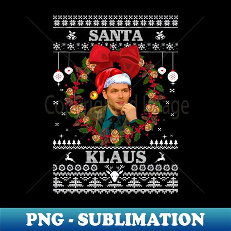 Santa Kalus Cool Klaus Mikaelson Christmas Design Aestheti Inspire