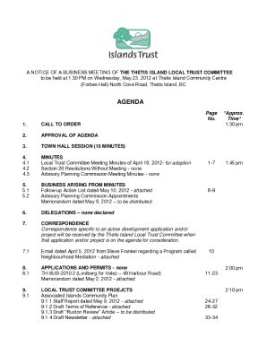Fillable Online Islandstrust Bc FAC Information Thetis Blog Fax Email