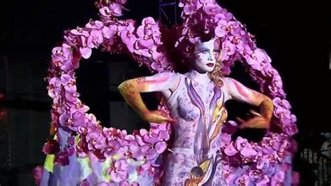 Naked Artists Celebrate World Bodypainting Festival World