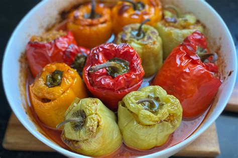 Fırında Biber Dolması Tarifi Nasıl Yapılır Yemek Yemek