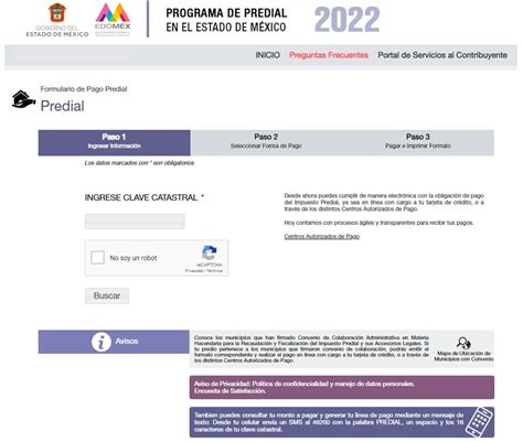Formato De Pago De Predial Edomex Image To U