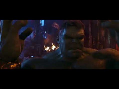 Hulk Vs Thanos Fight Scene Extended Avengers Infinity War Hd Youtube