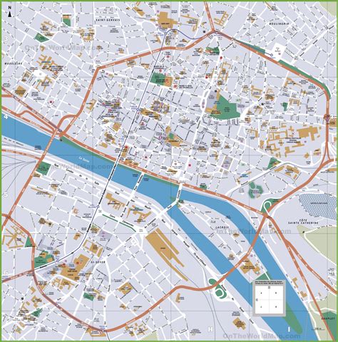 Carte De Rouen Plusieurs Cartes De La Ville En Seine Maritime