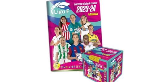 El álbum de cromos de la Liga F presenta su segunda edición Nos