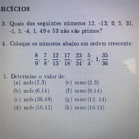Coloque os números abaixo em ordem crescente brainly br
