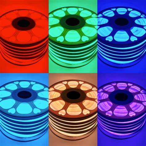 Manguera Neon Flex Led Rgb M V Controlador Bluetooth Go