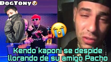 Triste mi opinión de Kendo Kaponi llora la muerte de su mejor amigo