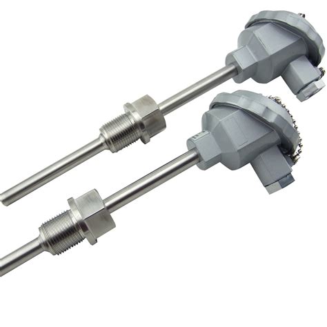 Los Sensores De Temperatura PT100 De IDT 9 100mm De Largo Sonda Con
