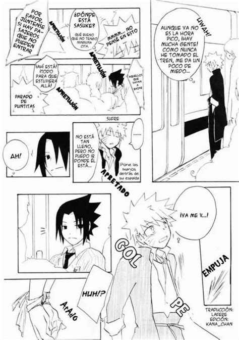 Doujinshis SasuNaru NaruSasu Sasunaru Un Banchou Excitado