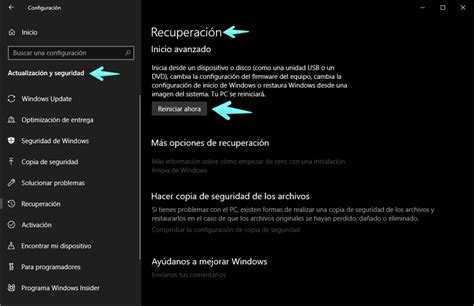 Windows 10 cómo iniciar en modo seguro