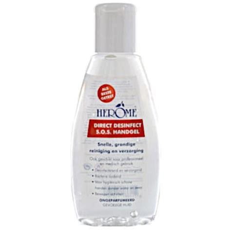 Herôme gel pour les mains Direct Desinfect Sensitive 75 ml transparent