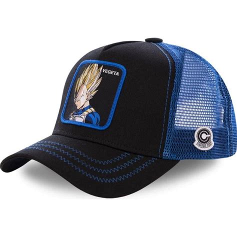 Bon Trucker Aba Curva Vegeta Super Saiyajin Dragon Ball Z Preto E