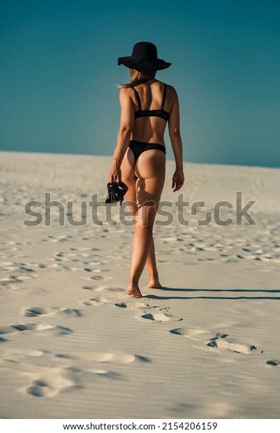 Middle Aged Female Model Wearing Erotic Stock Photo