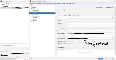 Project Root As Default Working Directory IDEs Support IntelliJ