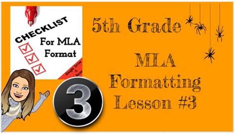 Week Th Grade Mla Series Our Digital Classroom