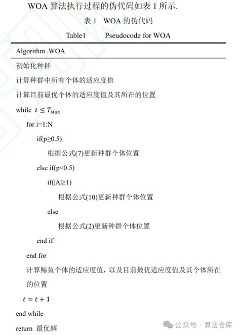 适合做应用的算法 鲸鱼优化算法（woa）详细原理 附matlab代码 whale optimization algorithm matlab脚本 csdn博客